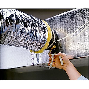 Malco TY4G Tensioning Tie Tool and Malco DK6S Double-Sided Smooth and Serrated Duct Knife