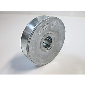 Craftsman Belt Drive Contractor Table Saw 2 1/2" Pulley with Keys for 5/8" Arbor or Pulley Shaft