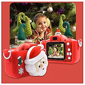 Camera for Girls Boys Upgrade 1080P HD Digital Camera with Silicone Cover Multifunction Portable Video Camera Christmas Birthday Gift for Young Teenager