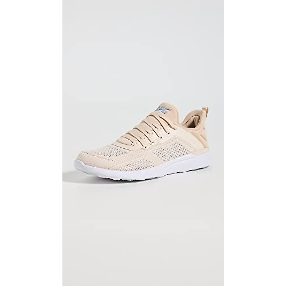 APL: Athletic Propulsion Labs Women's Techloom Tracer Sneakers, Beach/Frozen Grey/White, 7.5 Medium US