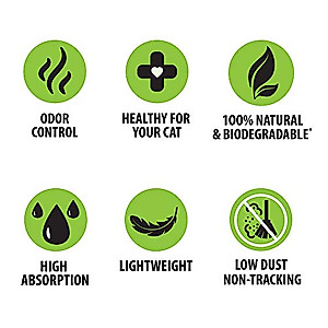 (1 Bag) Skoon All-Natural Fine Grain Cat Litter, Unscented & Safe for Kittens. Light-Weight, Non-clumping, Low Maintenance. Absorbs & Seals Liquids for Best Odor Control. Self-Cleaning Box Compatible.