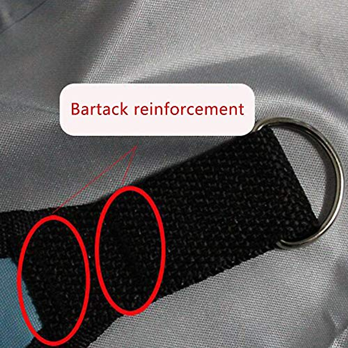 JYCAR Triangle Awning Shelter, Waterproof Sun Shade Sail Canopy, Durable Polyester Garden Shading Net with 3pcs 6.5FT Ropes, for Outdoor Patio Garden (Pink, 9.8 x 9.8 x 9.8 ft)