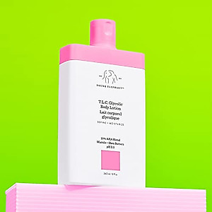 Drunk Elephant T.L.C. Glycolic Body Lotion with Marula and Shea Butters. Refining and Moisturizing for Healthy Skin (240 mL / 8 Fl Oz)