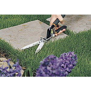 Fiskars 78206935J Power-Lever Grass Shears, small, Black