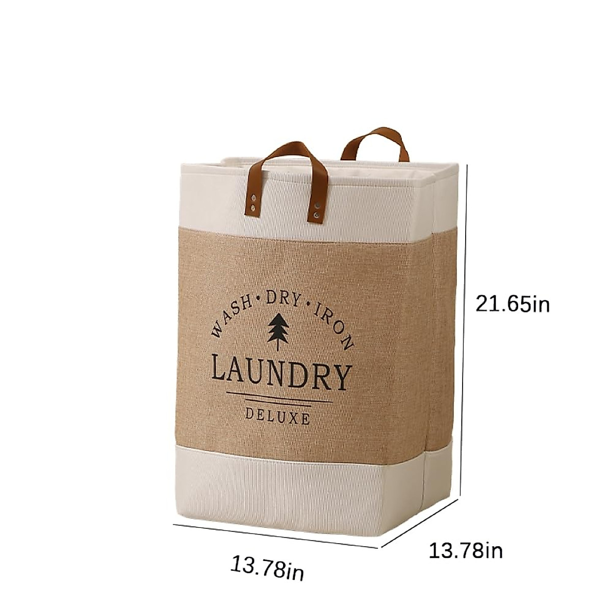 TNLG Bathroom Dirty Clothes Organizer Baske, Foldable Clothes Hamper, Foldable Storage Basket, Freestanding Laundry Hamper, Large Laundry Basket 65L