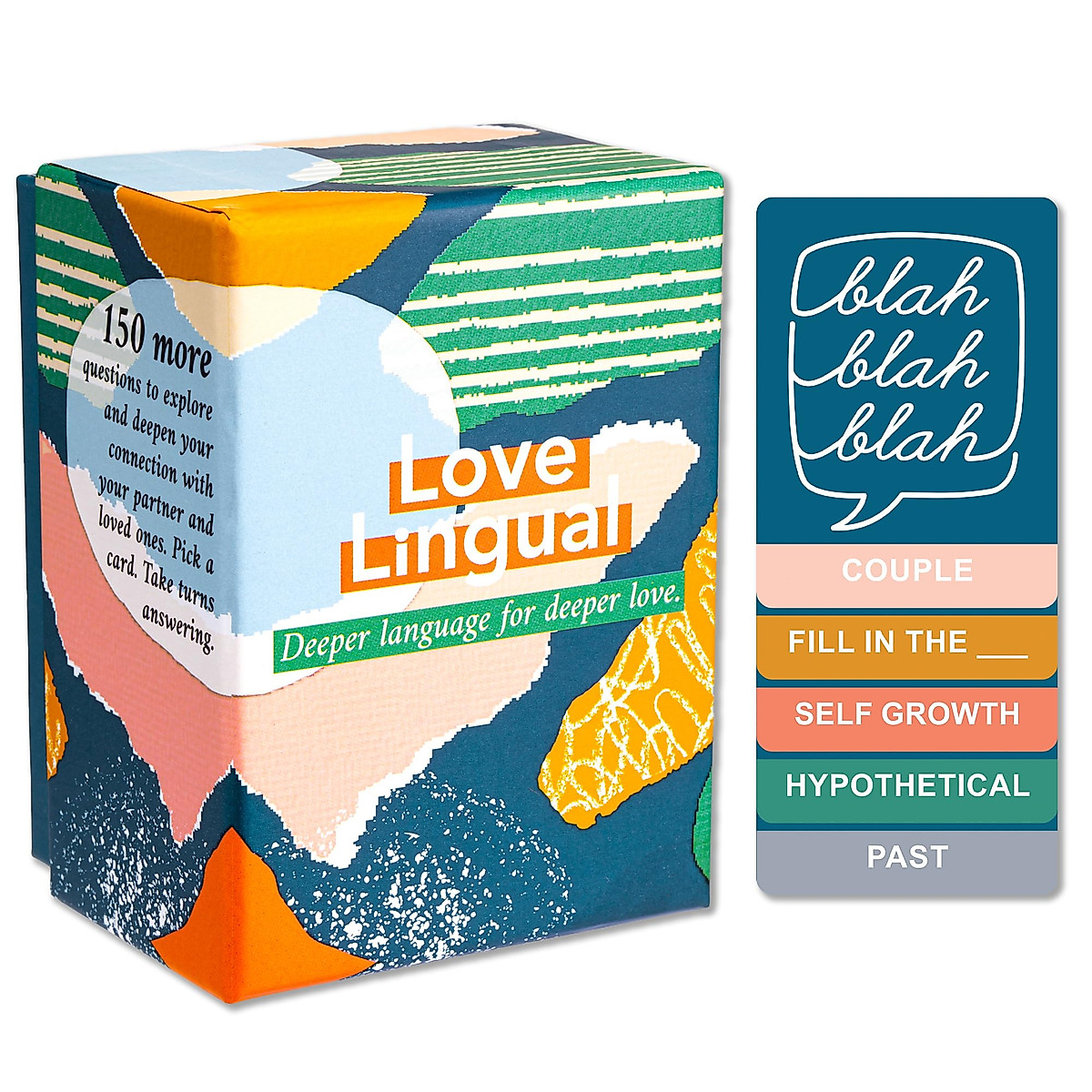 Love Lingual Level 2: Card Game - Deeper Language for Deeper Love - 150 Conversation Starter Questions for Couples - to Explore & Deepen Connections with Your Partner - Date Night & Relationship Cards