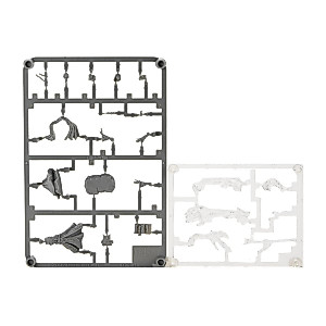 D&D Frameworks: Elf Wizard Female - Unpainted and Unassembled