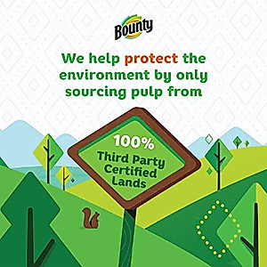 Bounty Select-A-Size Paper Towels, White, 8 Double Plus Rolls = 20 Regular Rolls (Packaging May Vary)