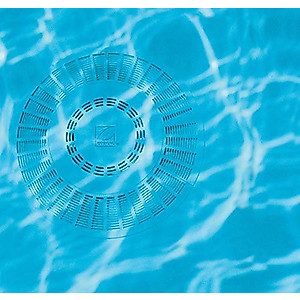 2) NEW Polaris 5820 White Unibridge UniCover AV Main Drain Covers Inground Pool