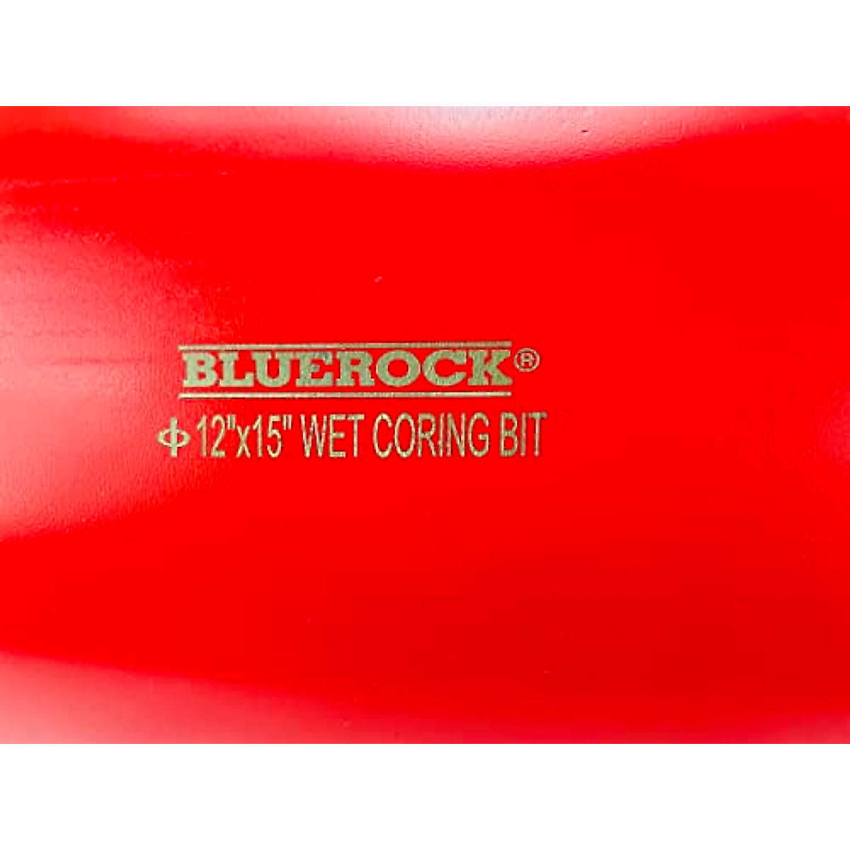 12" Inch Diamond Wet Core Drill Bit 1-1/4” Threaded by BLUEROCK Tools for Concrete Rebar Asphalt Brick Rock Masonry Hole Barrel Coring