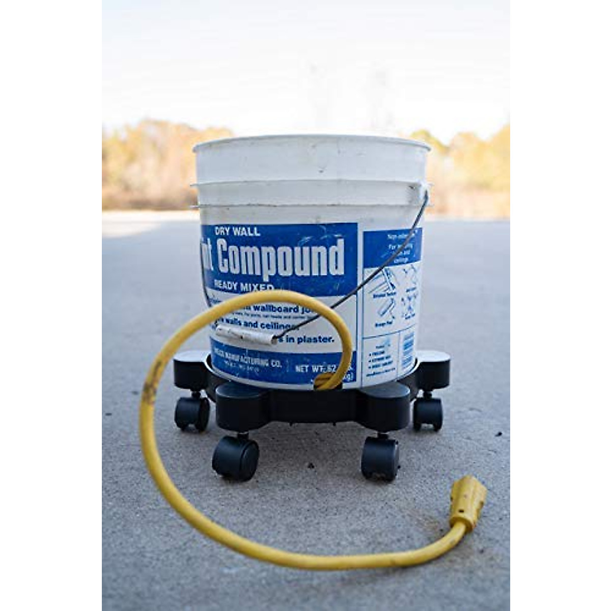 TCD Parts Inc. - 5 Gallon Bucket Dolly- 6 CASTERS for No Spill or TIP…