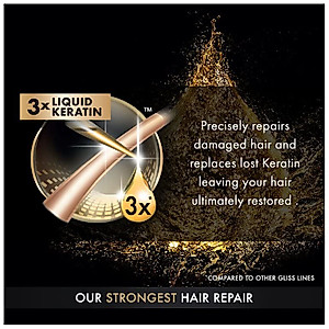 Gliss Shampoo Ultimate Repair 13.6 Ounce (400ml) (2 Pack)