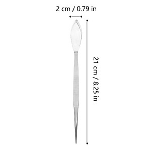 ibasenice Bonsai Long Tweezers,Stainless Steel Tweezer Crafting Tweezer Bonsai Tweezer Tool for Plants Moss Potted