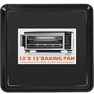13" × 13" Baking Sheets for Oven, Nonstick Baking Pan for Ninja SP100, SP101, SP1001C, SP201 Foodi Air Fry Oven, Replacement Sheet Pan for Foodi 8-in-1 Air Fry Oven