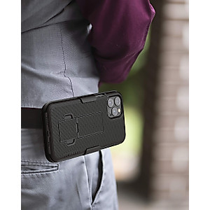 Encased DuraClip Holster for iPhone 12 Pro Case with Belt Clip (iPhone 12 Pro)