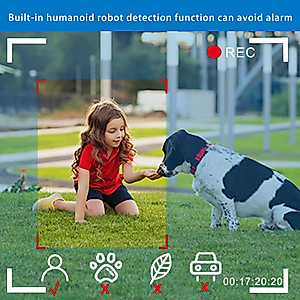 Sunrain Wireless 5G Outdoor Security Camera, HD 1080P Waterproof Surveillance Camera with Motion Detection PTZ Speed Dome Night Vision 2-Way Audio,Support Dual Band 2.4G/5G WiFi