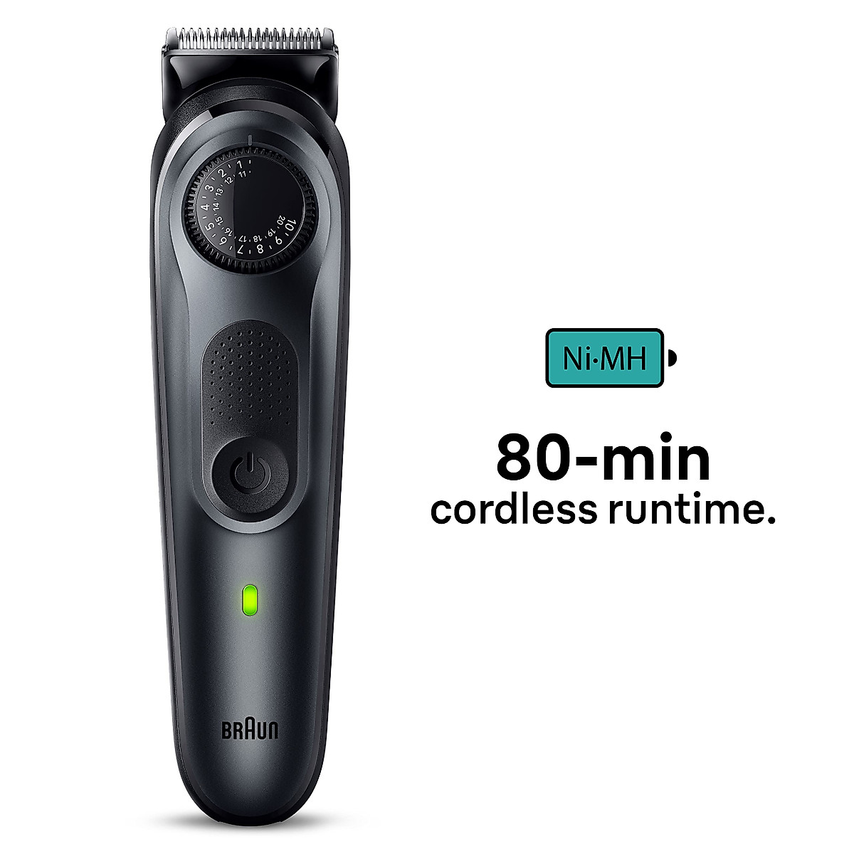 Braun All-in-One Style Kit Series 5 5471, 8-in-1 Trimmer for Men with Beard Trimmer, Body Trimmer for Manscaping, Hair Clippers & More, Ultra-Sharp Blade, 40 Length Settings, Waterproof