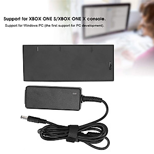 Ac Adapter for Xbox One Slim/Xbox One X, PC, Support Windows 8, Windows 8.1, Windows 10