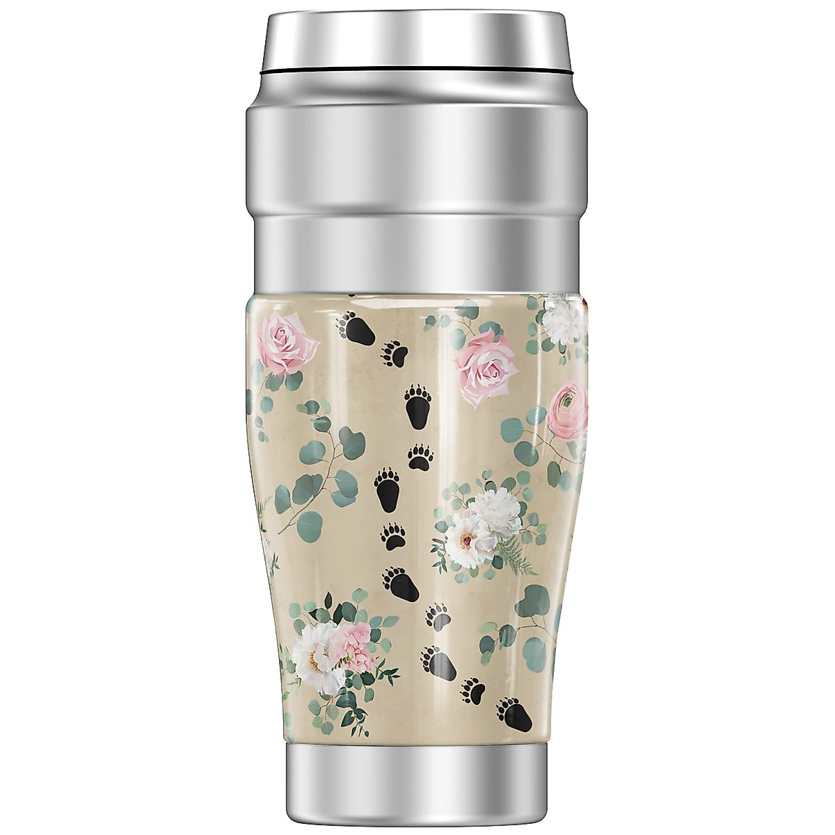 Mama Bear OFFICIAL THERMOS STAINLESS KING Stainless Steel Travel Tumbler, Vacuum insulated & Double Wall, 16oz