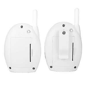 Bewinner Digital Audio Baby Monitor, 2.4Ghz Nanny Intercom Electronic Alarm Monitor,Support Two-Way Talk and Audio Monitoring,Plug and Play,Audio Monitor Range up to