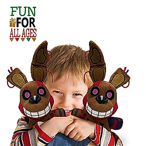 VNKVTL Burntrap Plush Birthday Gift for Kids, Spring Trap Plush with Soft and Comfortable Cotton, Décor Plushtrap Plush, Burntrap for All Ages, 7 Inch Game Plush.