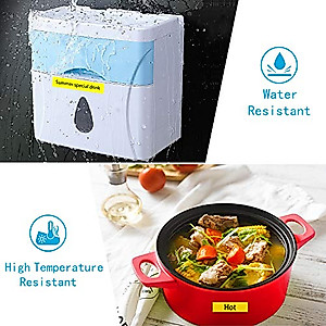 NineLeaf 6 Pack Laminated Tape 18mm Combo Set Compatible for Brother TZ Tze TZe-241 TZe-141 TZe-441 TZe-541 TZe-641 TZe-741 P-Touch Label Maker PT-D400 PT-D600 PT-D400AD PT-1890C 3/4 Inchx26.2 ft