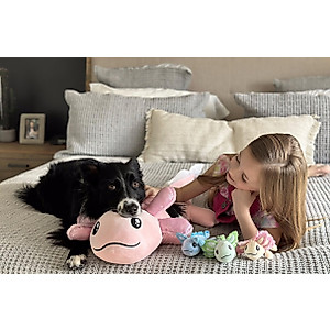 MaoGoLan 4 Pcs Axolotl Plush Stuffed Animal with Babies for Girls,32 inches Large Pink Axolotl Plush Pillow Toy with 3 Baby Axolotls Inside,Long Stuffed Axolotl Pillow Bulk for Axolotl Lover,Boys