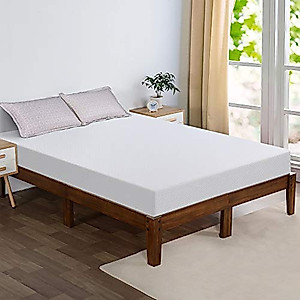 Olee Sleep 6" Firm Memory Foam Mattress Full,White