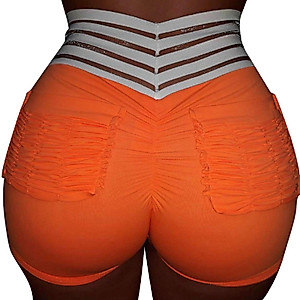 SNOWSONG Women's Drawstring Capri Pajama Pants Cropped Lounge Pants with Pockets Harem Pants