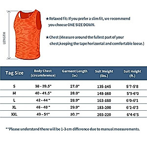 Running Tank Top Men,Sleeveless Workout Shirts Dry Fit Gym Bodybuilding Muscle Tanks(Neon Green,M)