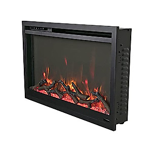 Amantii TRD Extra Slim 33" Traditional Electric Fireplace