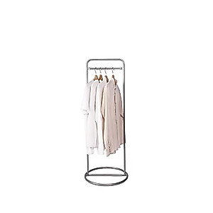 VEGAINDOOR Oval Metal Clothes Rack Strong Garment Rack, Industrial ...