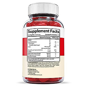 Justified Laboratories Truly Keto ACV Gummies 1000MG with Pomegranate Juice Beet Root B12 60 Gummys