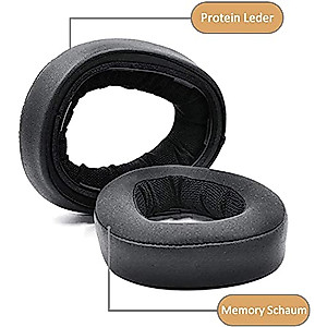 GSP 600 Ear Pads Cushions Headphones Replacement Parts Accessories Compatible with Sennheiser GSP 670 GSP 500 GSP 600 Gaming Headset, Easy to Install