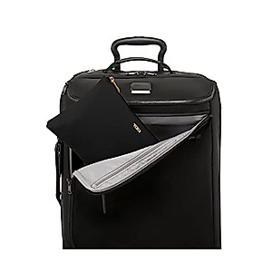 TUMI Just In Case Duffel - Small Duffel Bag for Women & Men - Easily Carry Travel Accessories - Travel Duffel Bag for Commuters & Adventurers - Weekender Bag for Travel - Black/Gold
