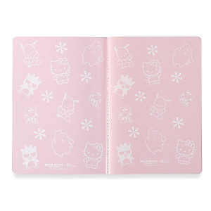 Erin Condren College Ruled Petite Journal - Hello Kitty and Friends Friendship Is Golden. 80 Lined Page Note Taking & Writing Notebook. Thick 80 lb. Mohawk Paper. Sewn-stitch binding