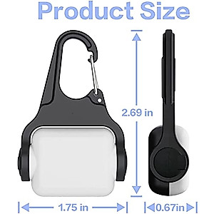 Dog Lights for Night Walking, Clip on USB Rechargeable Dog Collar Light, 3 Light Modes Dog Light, IP65 Waterproof Dog Light, LED Safety for Running, Camping, Climbing, Bike, 2 Pack