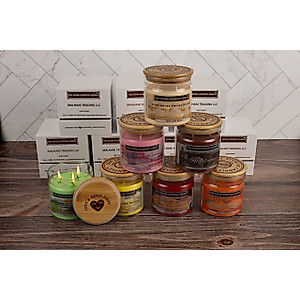 The Extra Scented Candle. Designed to Completely Eliminate Tough Smoke Odors. All Natural Luxury 3 Cotton Wick Candle. Made from Premium Soy Wax and Infused with Concentrated Essential Oils.