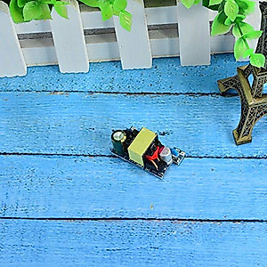 Acxico 2Pcs AC-DC Converter AC 110V 220V 230V to DC 5V 12V 24V Power Supply Mini PCB Module(DC 5V 2A Version)