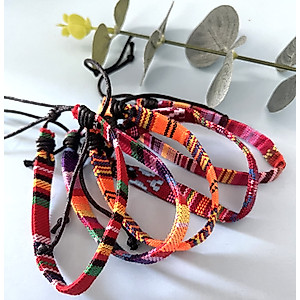 WAINIS 20PCS Wrap Friendship Bracelets Men Women Hemp Cords Ethnic Tribal Bracelets Wristbands