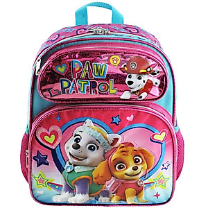 Paw Patrol 'Paw Print Hearts' Deluxe Toddler 12 Inch Backpack