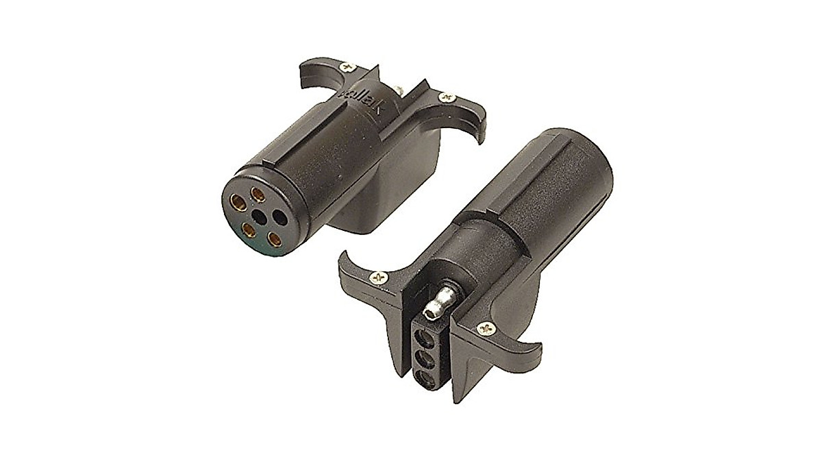 POLLAK 6-Way to 4-Way Adapter | Durable Towing Connector