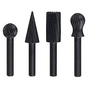 Bosch 2609255303 13 x 56 mm Rotary File Set (4-Piece)