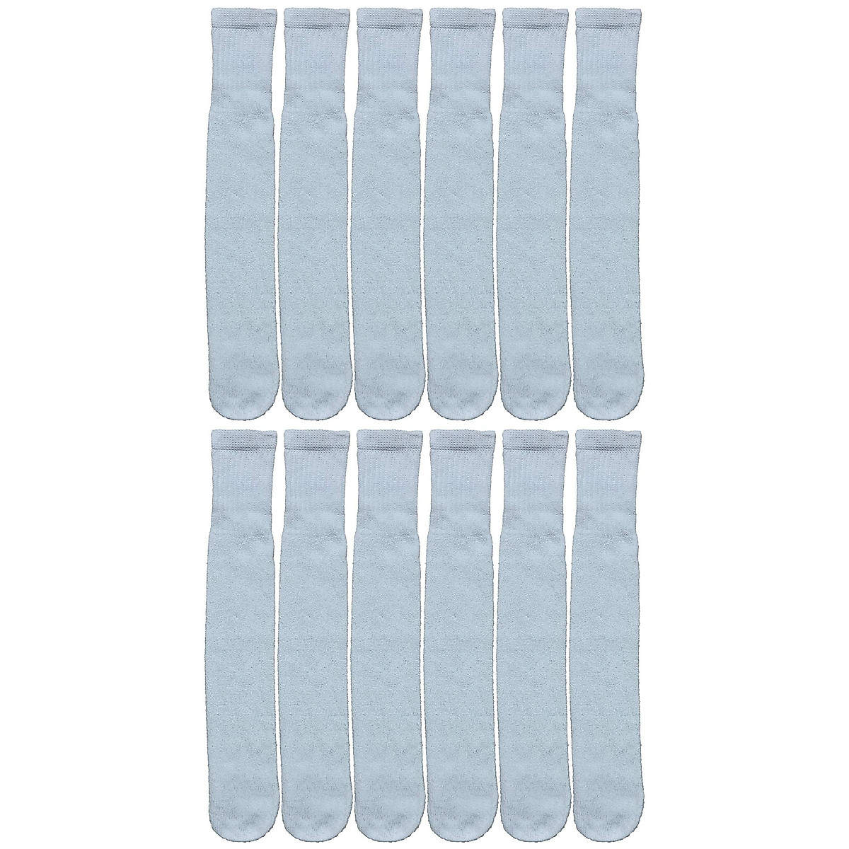 Yacht & Smith Men's & Women's Wholesale Bulk Cotton Tube Socks, Referee Style, by SOCKS'NBULK