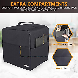 Ksestor Bartesian Dust Cover - Bartesian Cover for Cocktail Machine - Compatible with Premium, Professional, Duet - Black