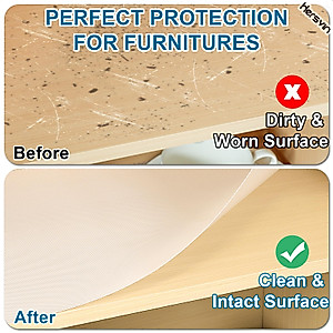 Hersvin Shelf Liners,17.5" x20' EVA Drawer Mats, Cupboard Pad, Kitchen Cabinet Lining Fridge Cushion for Home Office(Clear/Diamond)