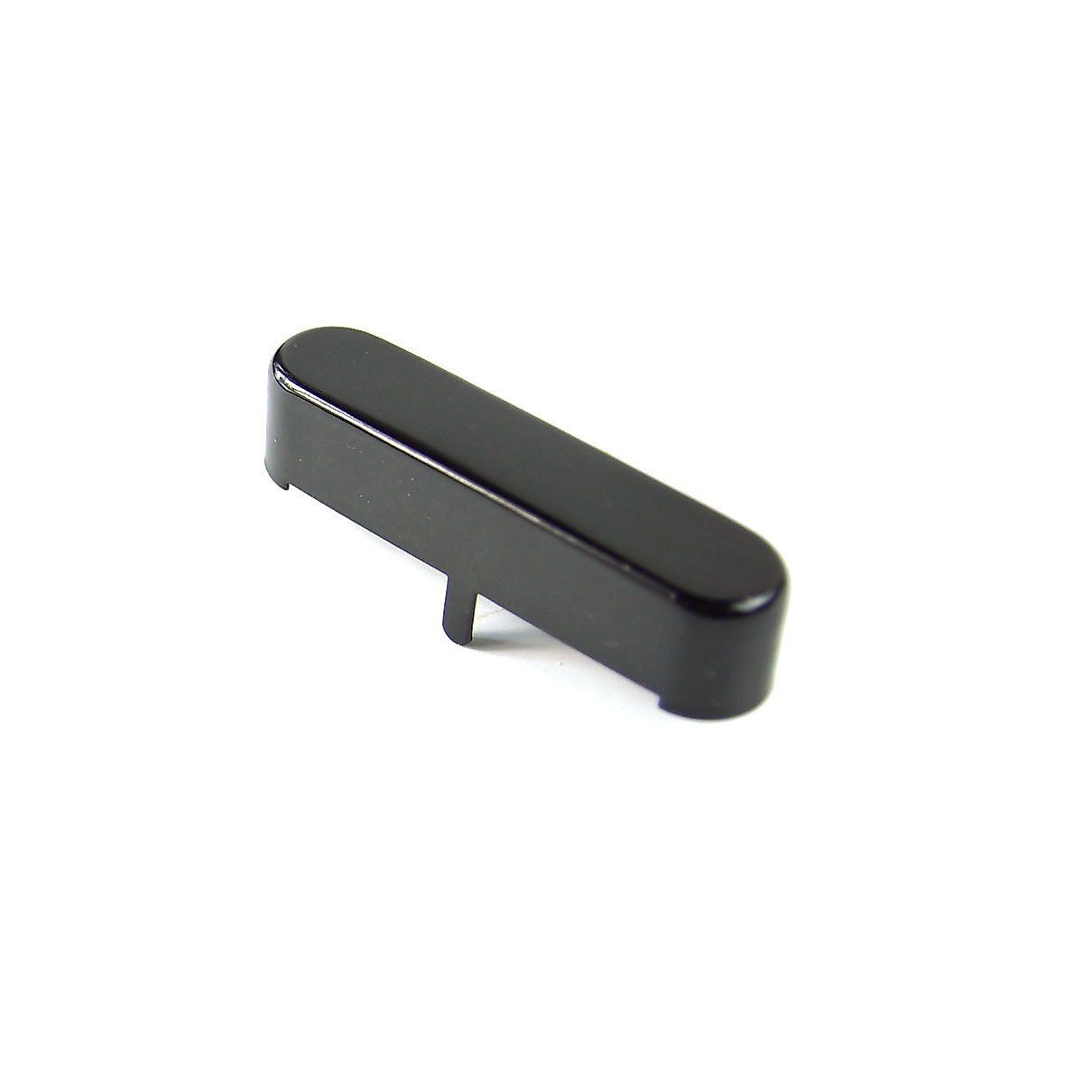 Standard Size Tele Style Metal Neck pickup cover,Premium Gloss Black