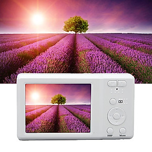 Digital Camera, 56MP 4K Video Camera with 2.7inch 20X Digital Zoom Autofocus, Compact Point Shoot Portable Small Camera with Built in Flash for Teens Students Boys Girls Seniors (Silver)