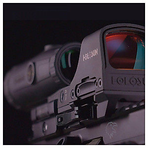 Holosun HS510C & HM3X Combo Multi-Reticle Circle Dot Open Reflex Sight w/3x Flip-to-Side Magnifier 510C-HM3X