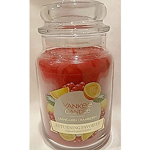 Yankee Candle Returning Favorite Mandarin Cranberry Large Jar Candle